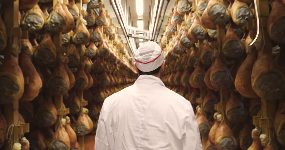 In a Ham Factory, a Stock Footage Video (100% Royalty-free) 1006869340 ...
