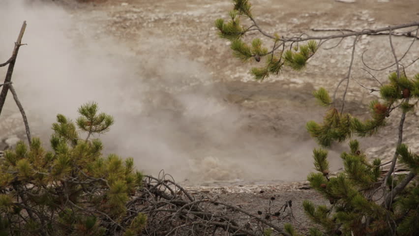Thermal Features in Yellowstone National Park, Wyoming image - Free ...