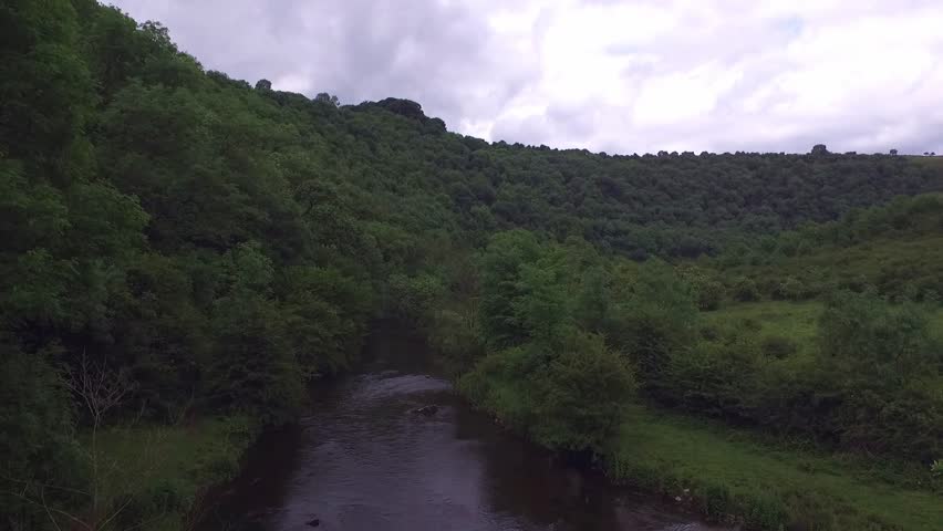 Mountain Valley Landscape with Stream running through image - Free ...