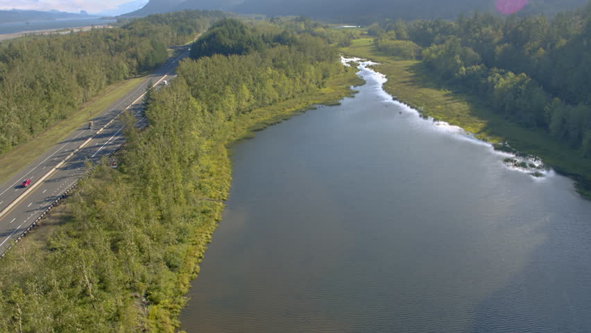 Columbia River Valley landscape in Oregon image - Free stock photo ...