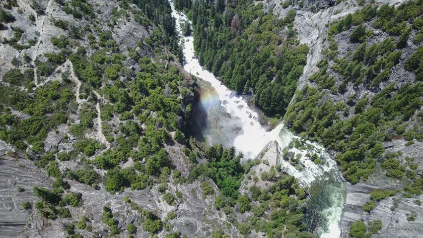 Vernal Falls in Yosemite National Park, California image - Free stock ...