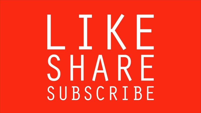 Like Share Subscribe Animated Message Stock Footage Video (100% Royalty ...