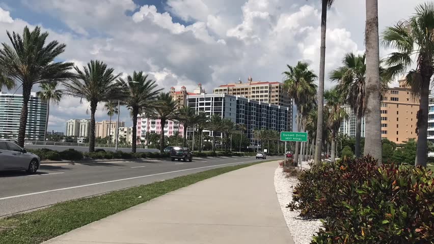 Streets and cars and buildings in Florida image - Free stock photo ...