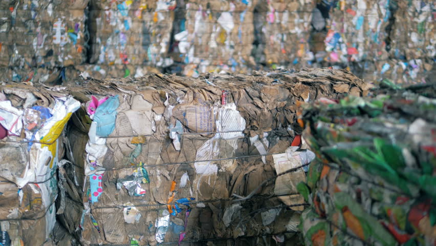 Colorful Waste Paper at a Stock Footage Video (100% Royalty-free ...