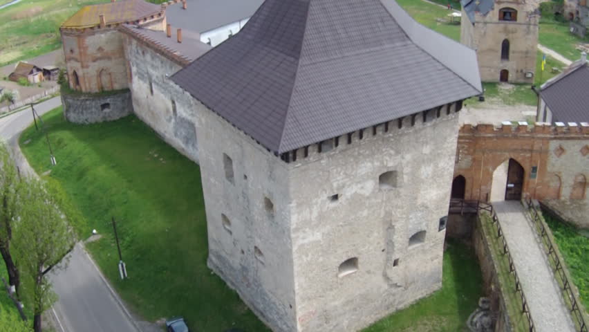 Aerial Footage Of Rattin Castle In Ireland, Built In The 16th Century ...