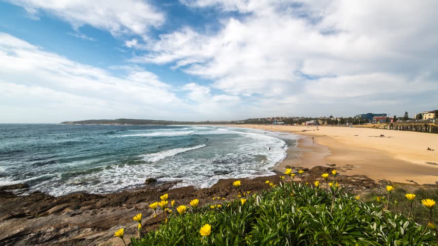 Maroubra Beach in Sydney, New South Wales, Australia image - Free stock ...