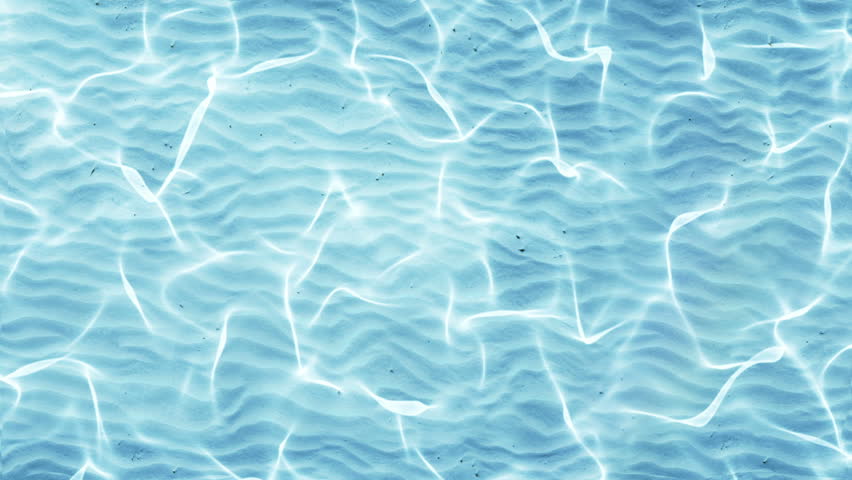 Static Shot Of Refraction Effect Sunlight In Swimming Pool Water. Stock ...