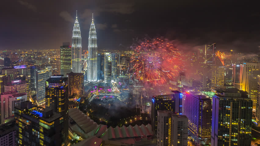Kuala Lumpur, Malaysia - January Stock Footage Video (100% Royalty-free ...