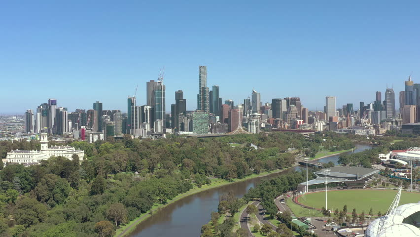 Yarra River in Melbourne, Victoria, Australia landscape image - Free ...
