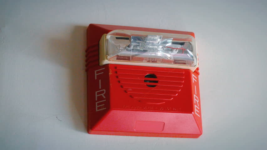 Fire Alarm Flashing Stock Footage Video 6052991 | Shutterstock