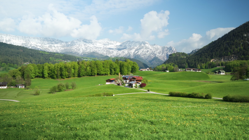 Snow capped Mountains with clouds and beautiful landscape image - Free ...