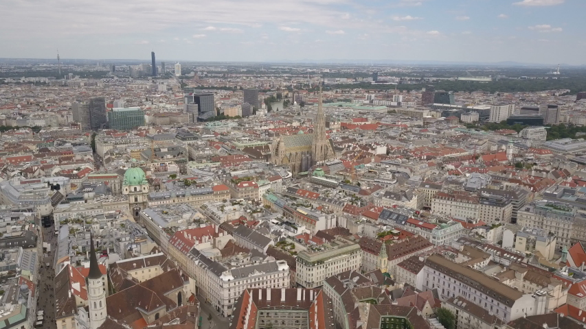 Aerial View of Vienna, Austria image - Free stock photo - Public Domain ...