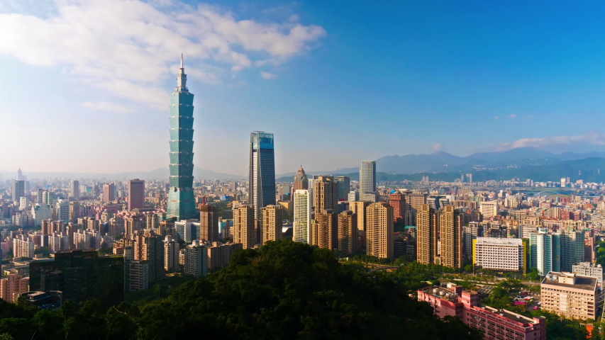 Daytime Skyline of Taipei, Taiwan image - Free stock photo - Public ...