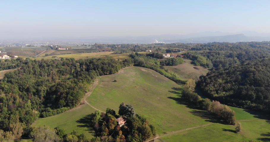 Small hill in the panoramic landscape image - Free stock photo - Public ...