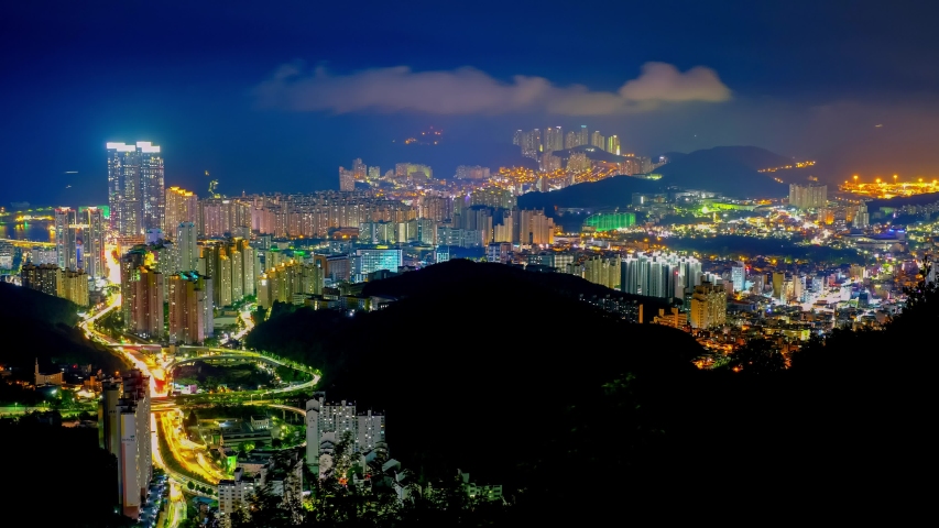 Coastal cityscape and landscape in South Korea image - Free stock photo ...