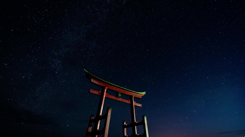 Stars in the night sky on the beach image - Free stock photo - Public ...