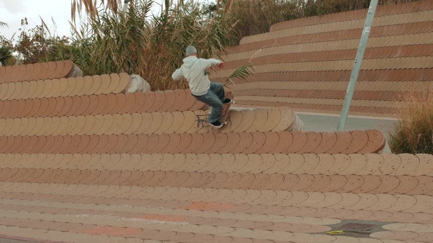 skateboarder-doing-jumping-trick image - Free stock photo - Public ...
