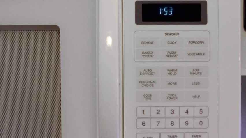 Setting Microwave Control Panel Stock Footage Video 1991467 | Shutterstock