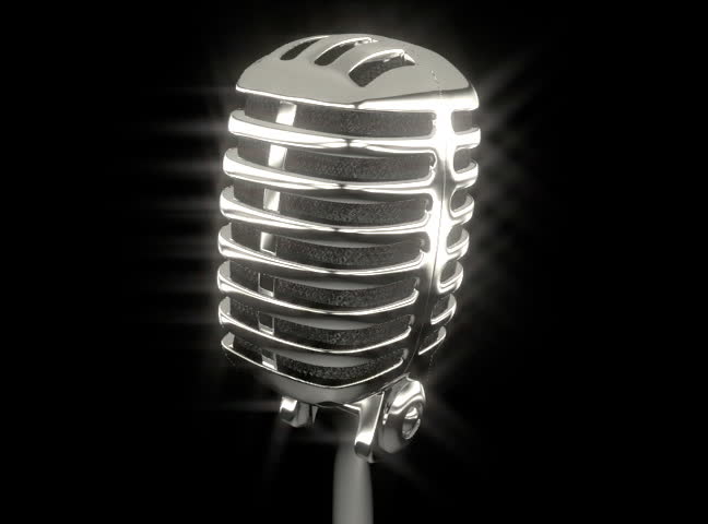 Loop-able Animation Of Rotating Microphone Stock Footage Video 3991414 ...