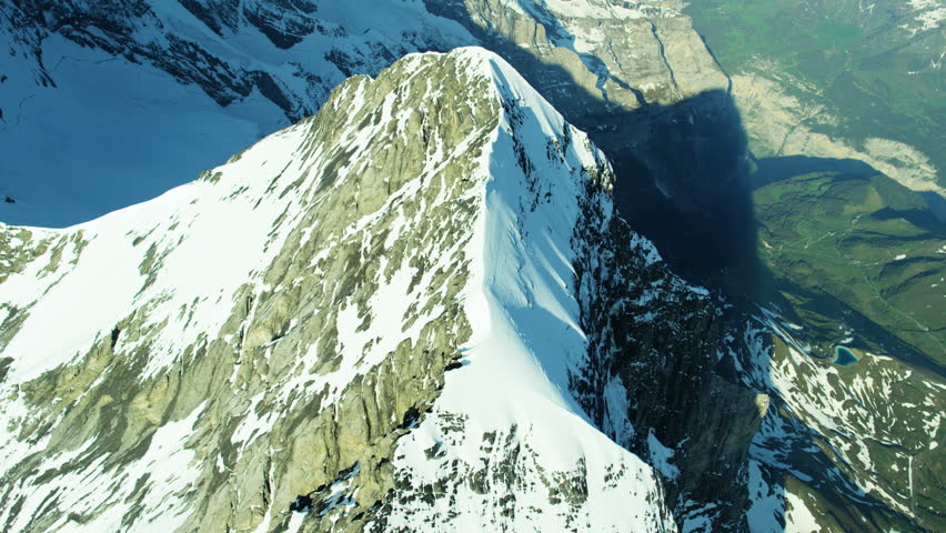 Aerial Eiger Switzerland Grindelwald Rock North Face Mountaineering ...
