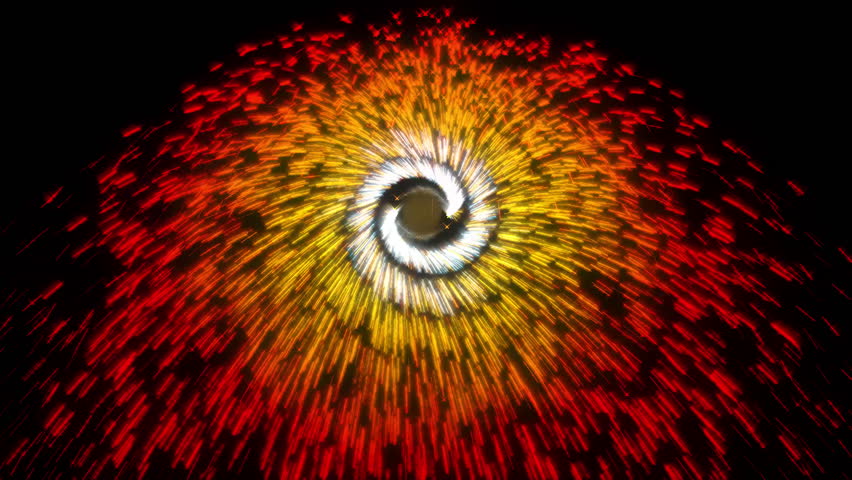 Fireworks Pinwheel Catherine Wheel Celebration Stock Footage Video (100 ...