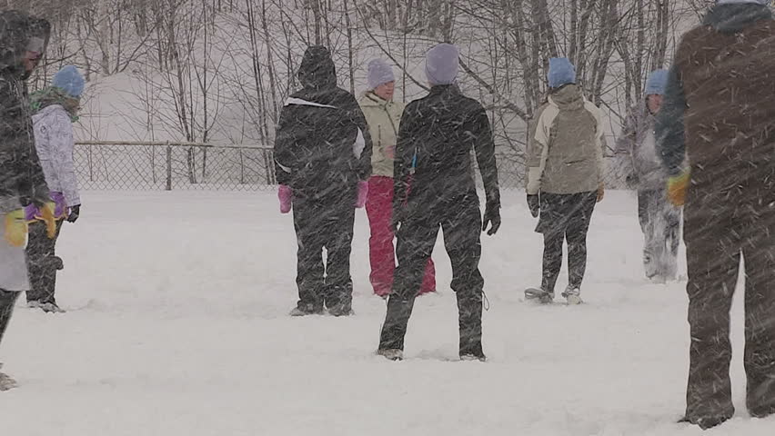 NOVOKUIBISHEVSK, SAMARA REGION/RUSSIA - FEBRUARY 28: Happy Family ...
