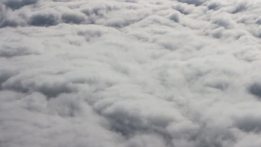 Clouds Like Cotton Wool Top Stock Footage Video (100% Royalty-free ...