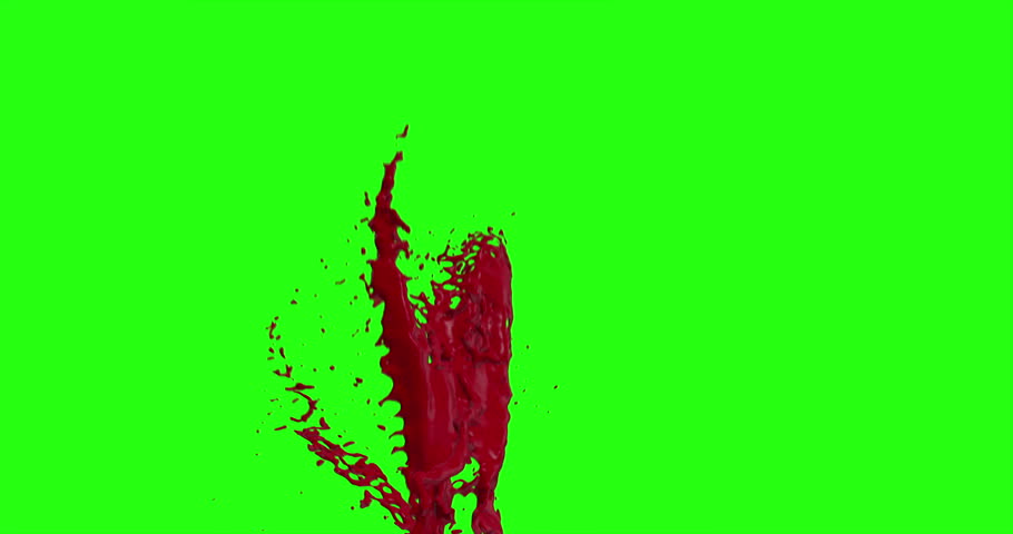 Blood Green Screen Stock Footage Video | Shutterstock