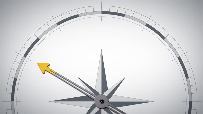 A Compass Animation with the Stock Footage Video (100% Royalty-free ...