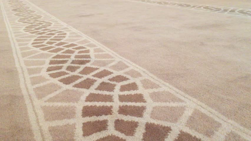 Mosque Carpet Pattern Brown Color. Stock Footage Video (100% Royalty ...