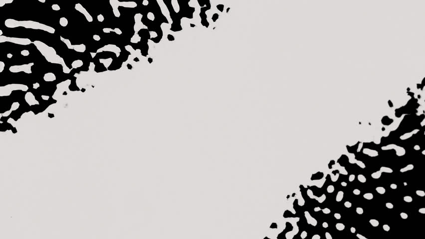 Animated Colliding Two White Drops Stock Footage Video (100% Royalty ...