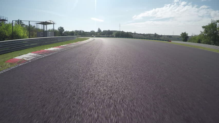 Low Angle View: Race Car Stock Footage Video (100% Royalty-free ...