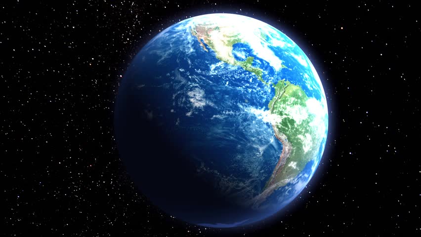3d Earth Animation, Ideal for Stock Footage Video (100% Royalty-free ...
