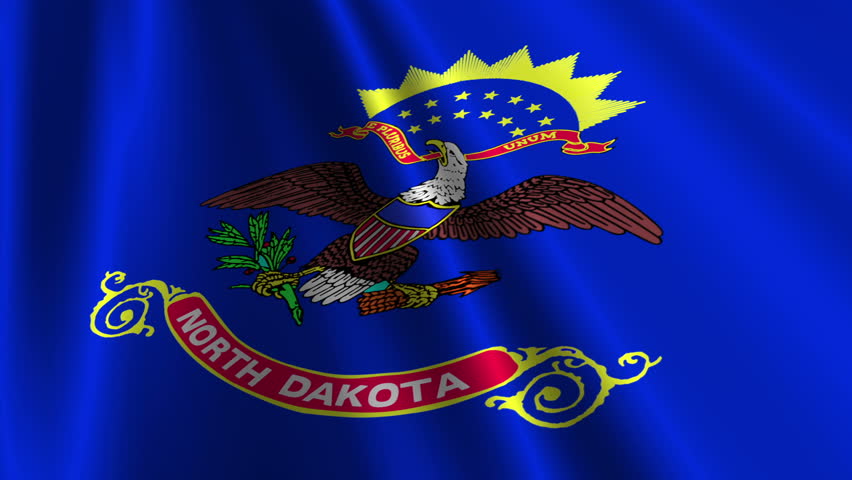 Stock video of north dakota flag loop 3 | 1373500 | Shutterstock