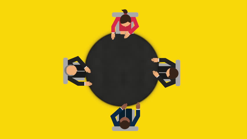 Teamwork Icon Design, Video Animation Stock Footage Video (100% Royalty ...