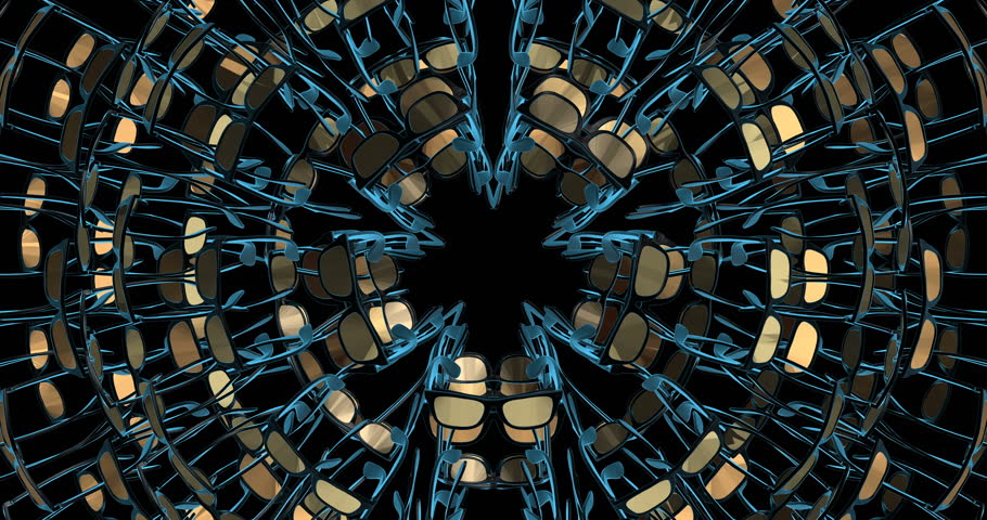 EDM Visual Background VJ Abstract Event Video SunGlasses 3D Videos de ...