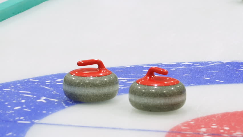 Curling Stones on ice image - Free stock photo - Public Domain photo ...