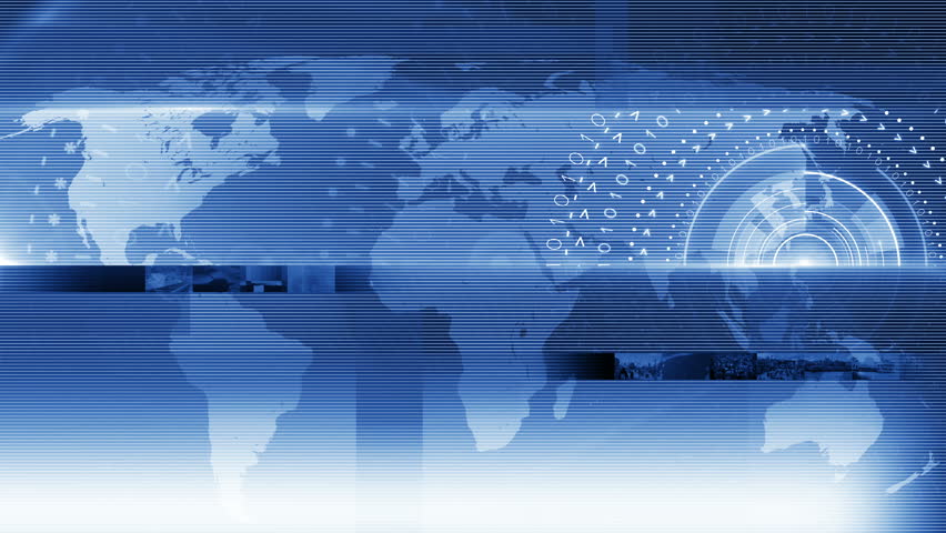 Globe And News Media Background Stock Footage Video 15204214 | Shutterstock