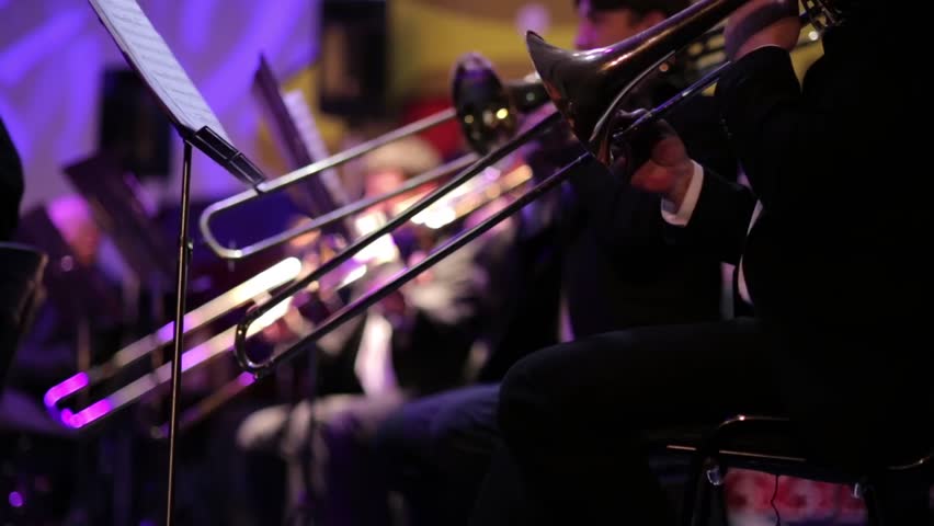 Man Playing Trumpet. Stock Footage Video 10375133 | Shutterstock