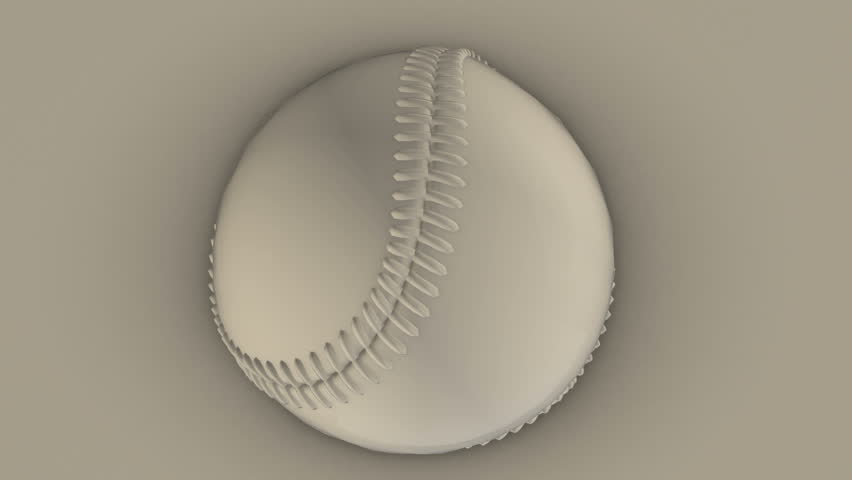 Baseball Flying Over the Field. Stock Footage Video (100% Royalty-free ...