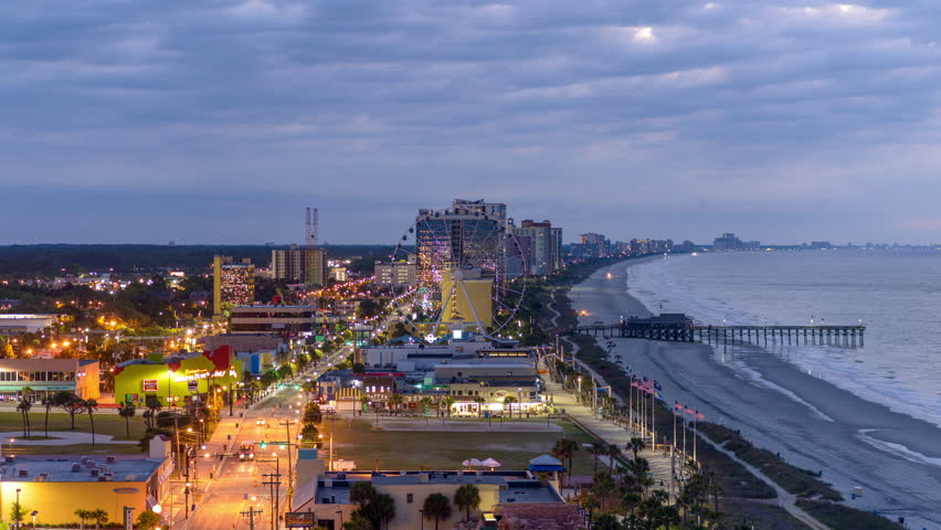 Stock video of myrtle beach, south carolina - may | 15216370 | Shutterstock