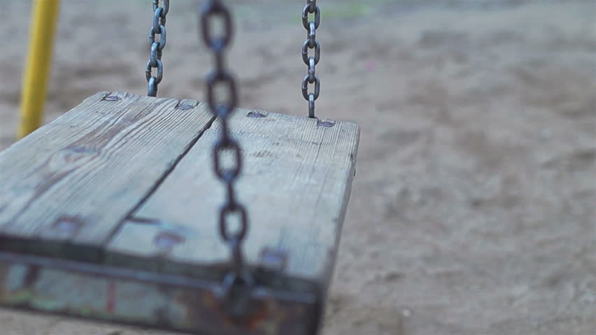 Chain Swing Without Children and Stock Footage Video (100% Royalty-free ...