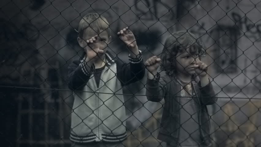 Children's Loneliness. Abandoned. Homelessness. Orphans In Slums. Video ...