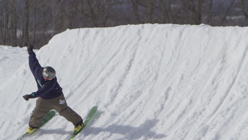 Epic Snowboard Crash On Big Jump - Amazing Fail In Slow Motion Stock ...