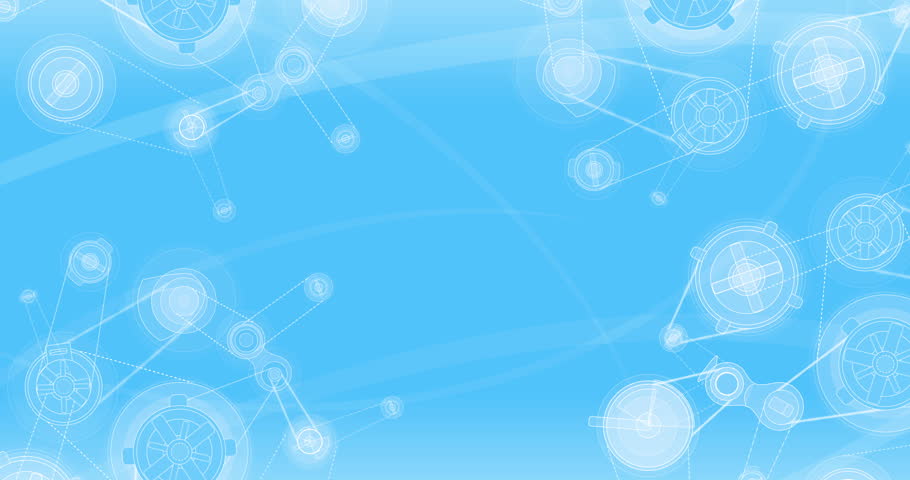 Stock video of mechanical blue background. 4k | 15521980 | Shutterstock