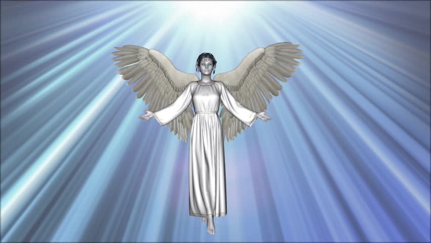 Angel Takes Off to the Stock Footage Video (100% Royalty-free) 15522430 ...