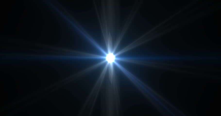 Stage Light Fog With Spectrum Lens Flares Background Loop Bright Stage ...