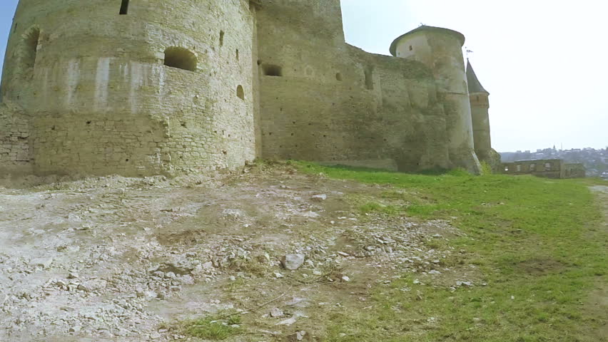 Aerial Footage Of Rattin Castle In Ireland, Built In The 16th Century ...