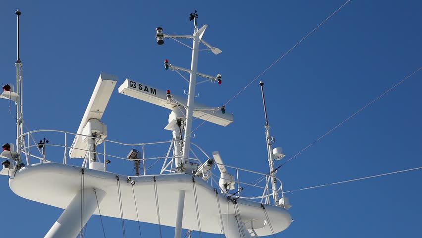 Radio Wave Radar Communication Equipment Stock Footage Video (100% ...