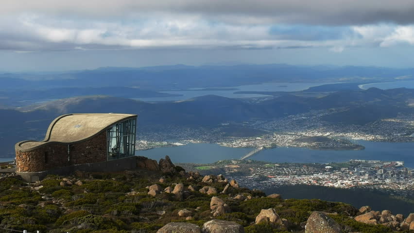 Mount Wellington Hobart Tasmania Stock Footage Video 14313826 ...